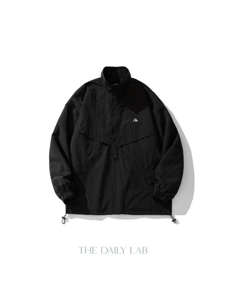 Taslon Outdoor Jacket in Black – The Daily Lab