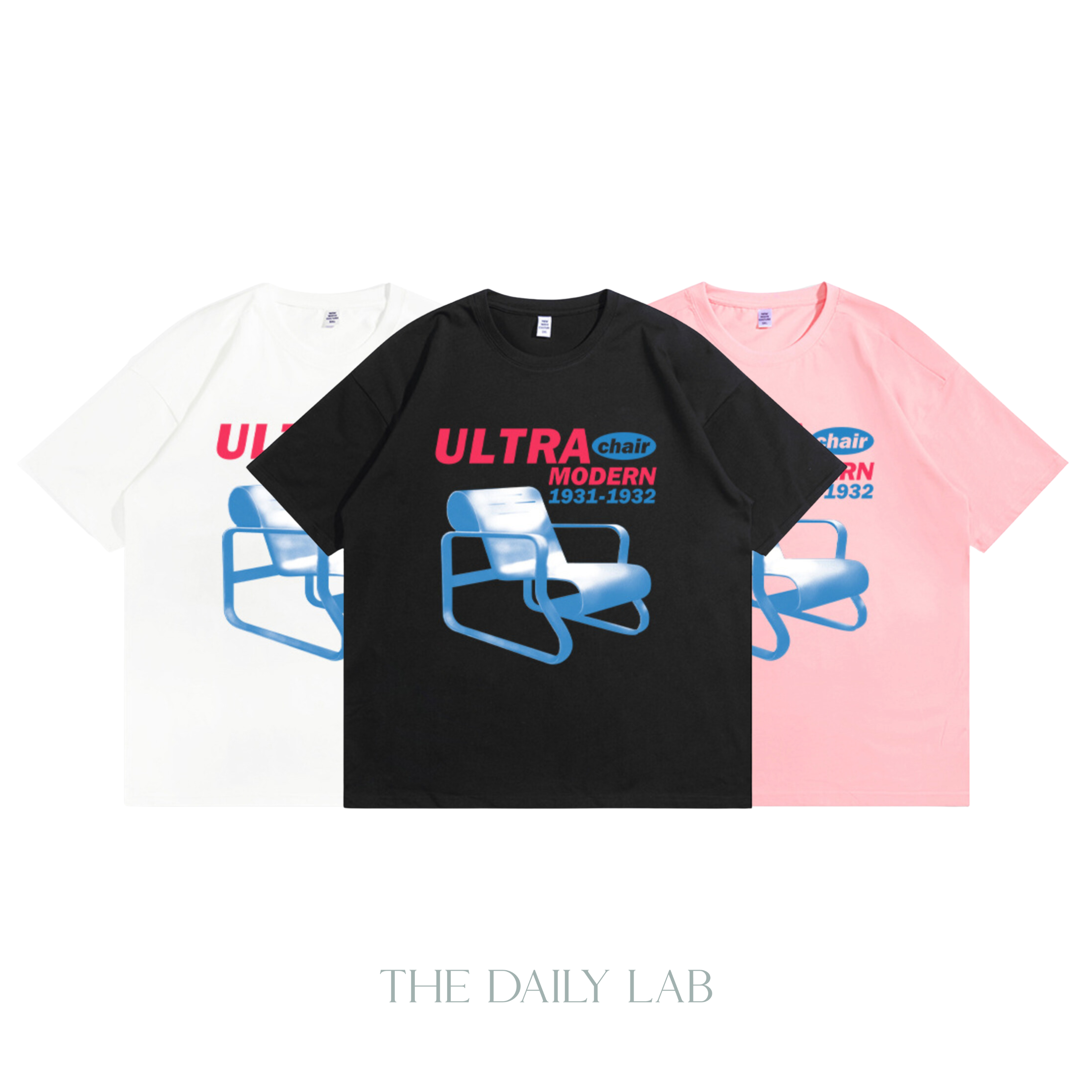 Modern Chair Oversized Cotton Tee – The Daily Lab