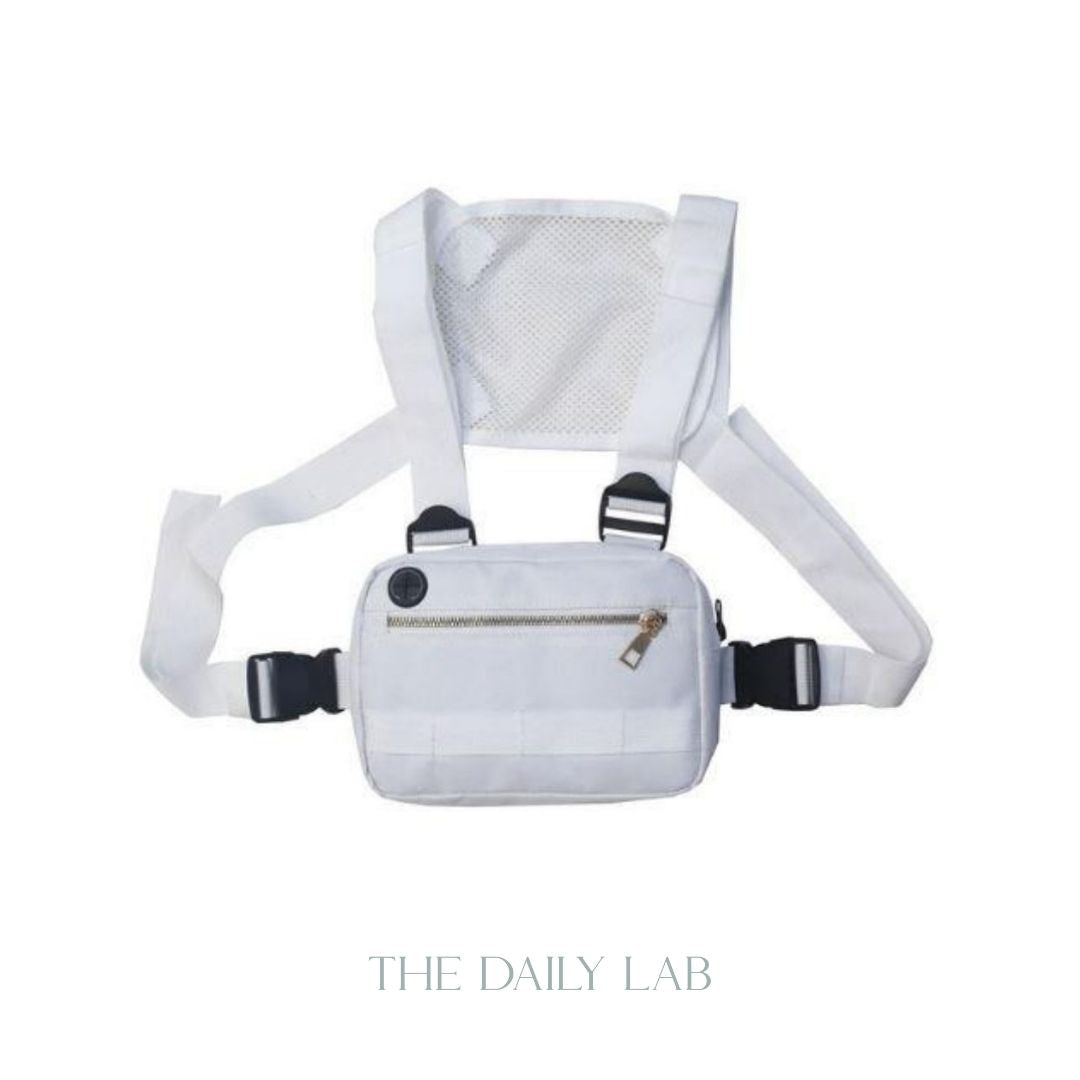 Tactical Chest Bag in White (Pre-Order) – The Daily Lab